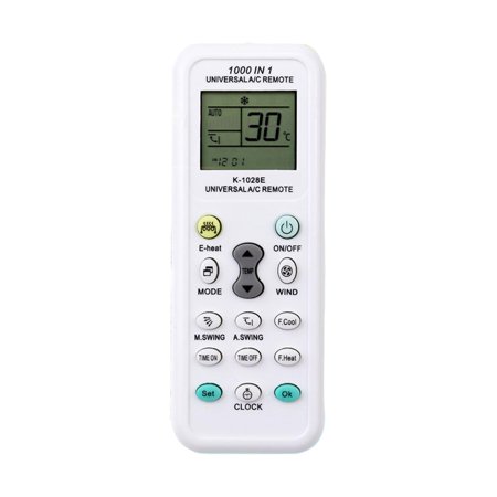 Universal Use Air Conditioner AC Remote Control Simple Programming ...