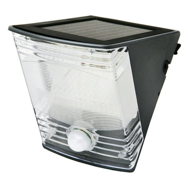 Designers Edge L954 6.625" Solar Powered Motion Activated LED Wall ...