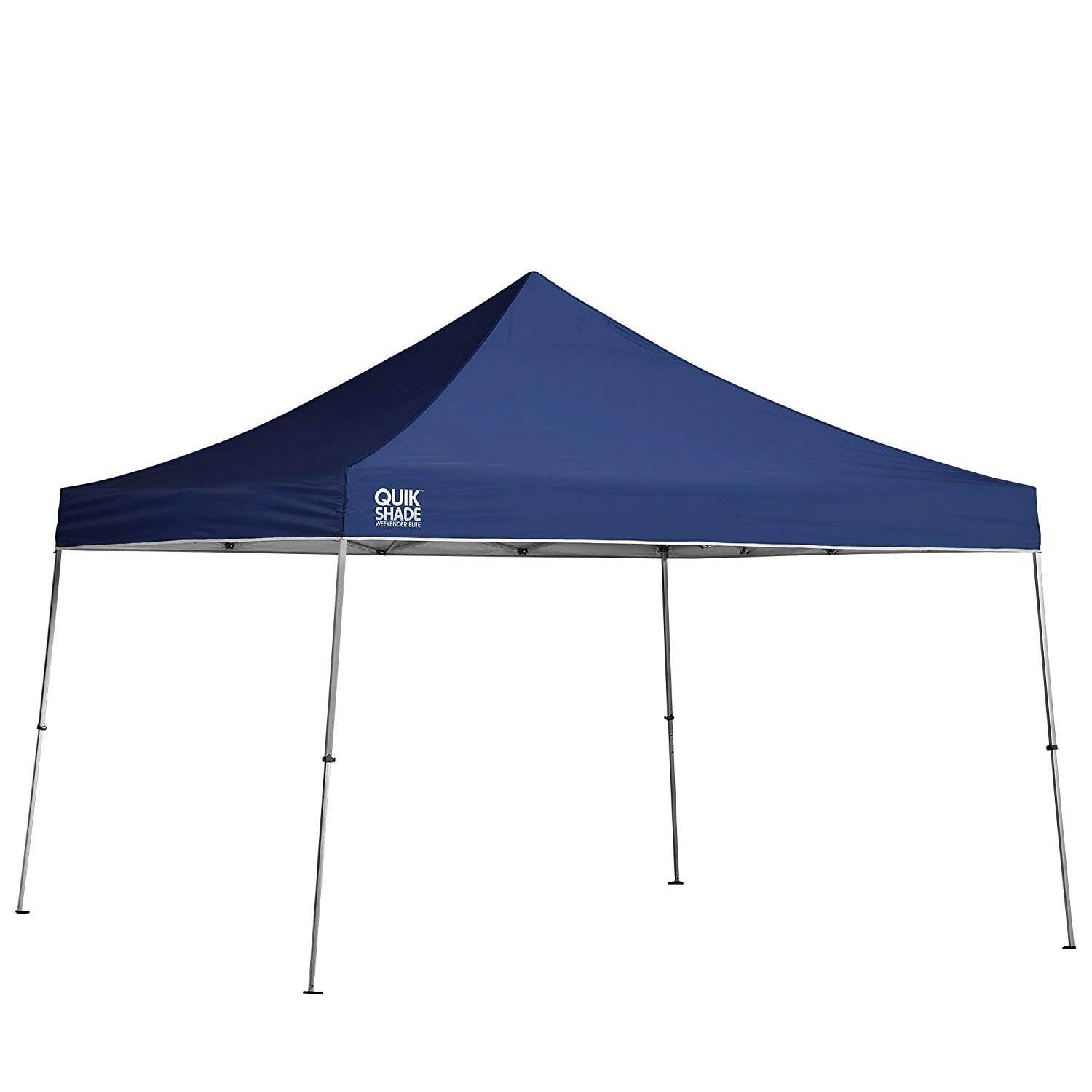 Quik Shade 12' x 12' Instant Straight Leg Pop Up Outdoor Canopy Shelter ...