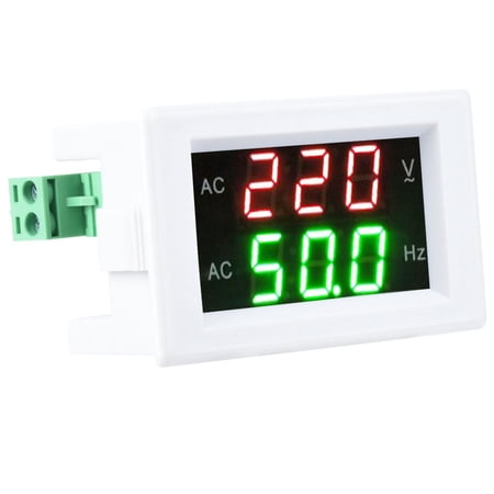 Generator Digital AC Voltmeter Meter, Voltage Frequency Meter, Testing ...