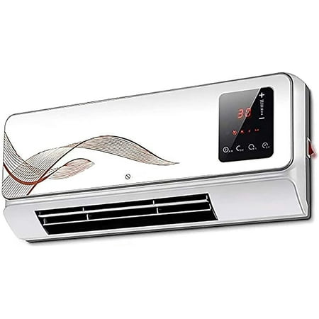 Wall Mounted Electric Heaters Ceramic PTC Over Door Fan Remote Contro ...