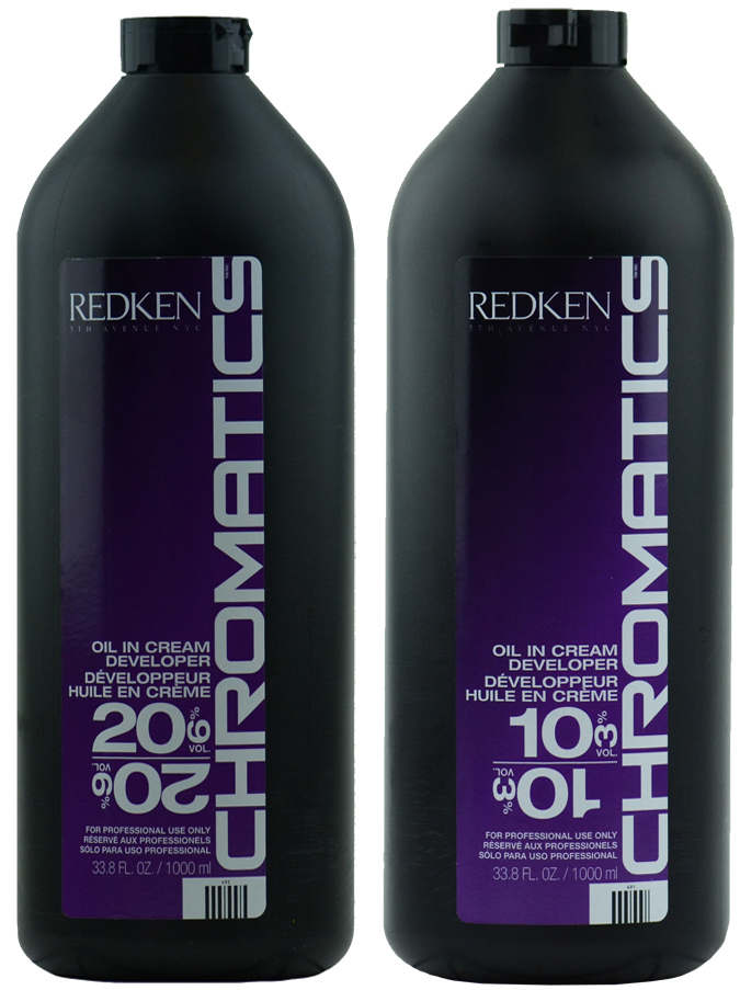 Redken Chromatics Oil in Cream Developer (Size : 30 Volume / 9 % - 33.8 ...