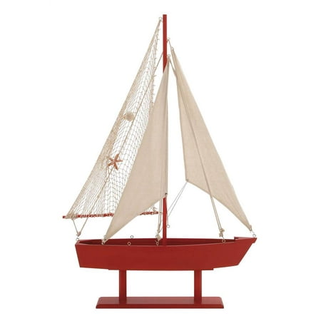 Lovely Wooden Sail Boat - Walmart.com