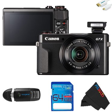 Canon PowerShot G7 X Mark II Digital Camera + Pixi Starter Bundle ...