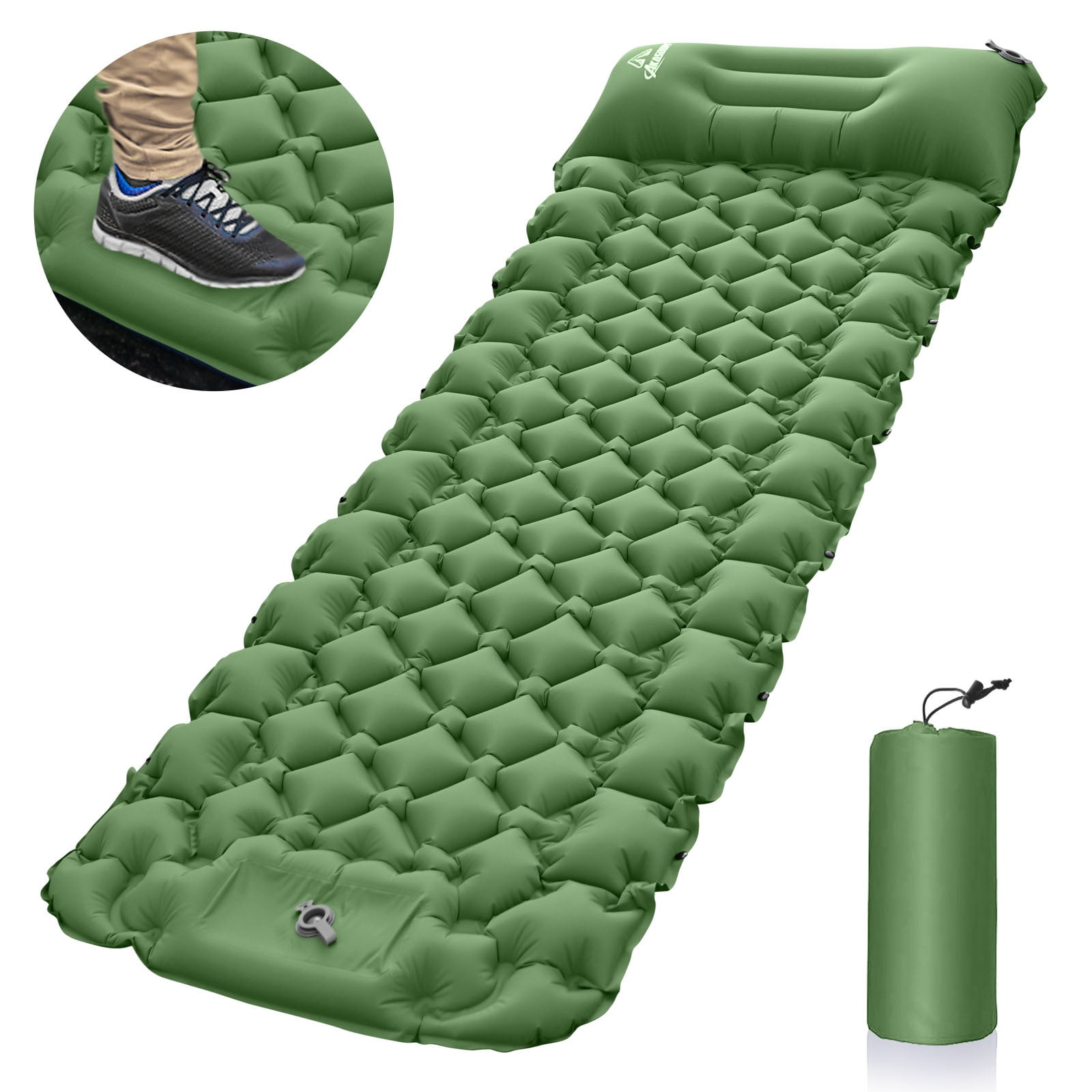 Click here for Vorcoy Self-Inflating Sleeping Mat With Pillow  Po... prices