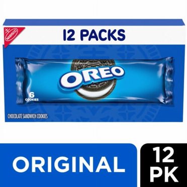 OREO Mini Chocolate Sandwich Cookies, 12 - 3.5 Ounce Go-Paks (Pack of ...