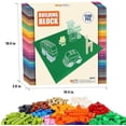 Lekebaby Classic 1500 Pieces Building Bricks Kit Basic Brick Set ...