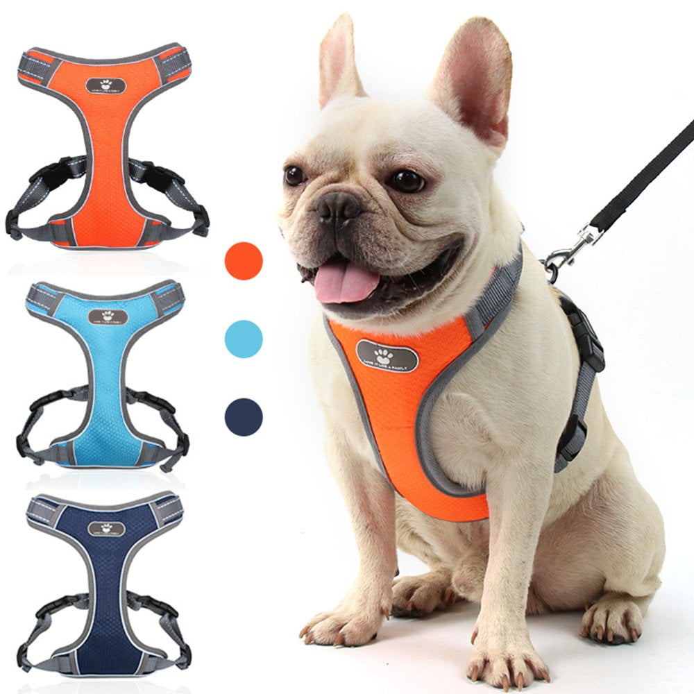 YOPTOP Dog Chest Harness Pull Dog Harness Adjustable Dog Reflective ...