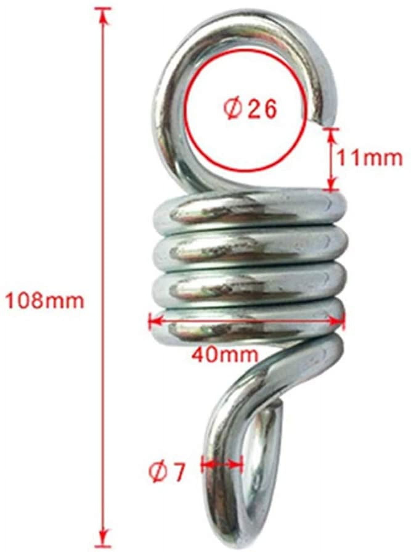 2 uds ganchos colgantes peso resorte hamaca silla de resorte compatible ...