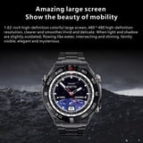 Smartwatch Reloj P9 Ultimate Fralugio Nfc Brújula Hr Bp Nfc Negro ...