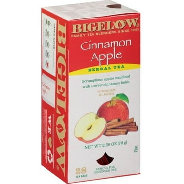 Bigelow Spiced Apple Cider Herb Tea Bags 20 ct Box - Walmart.com