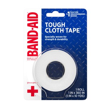 Band-Aid Brand of First Aid Products Waterproof Tape to Secure Bandages ...