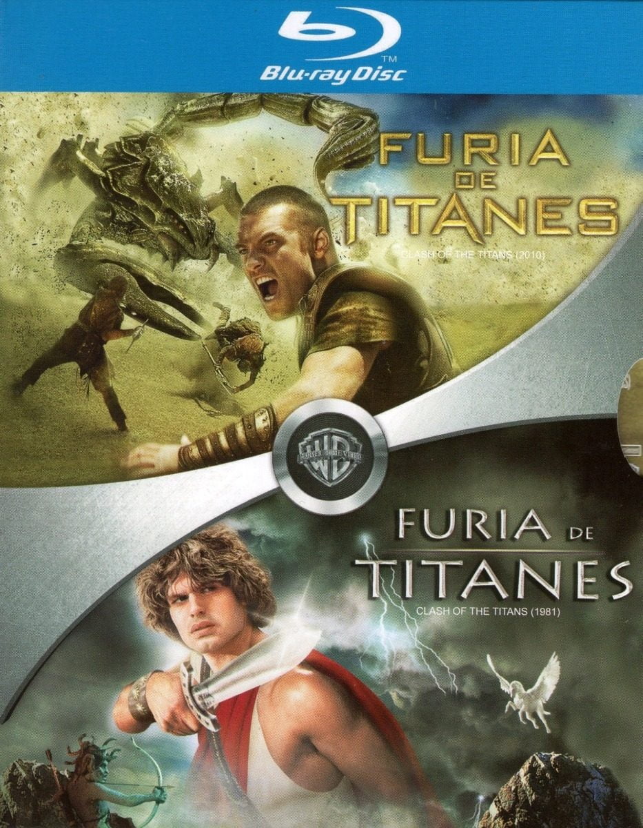 Furia De Titanes 2010 Y 1981 Warner Bros Boxset Peliculas Blu Ray | Walmart en línea