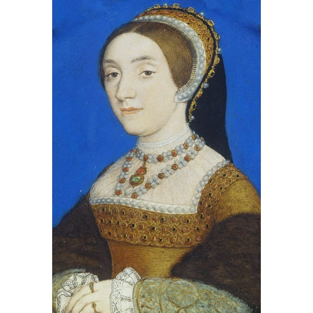 24x36 gallery poster, Catherine Howard, by Hans Holbein the Younger ...