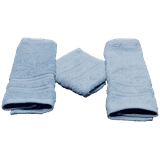 48 Pack 12 x 12 100% Cotton Washcloth Rags | Spa Face Gym Bath | Aqua ...