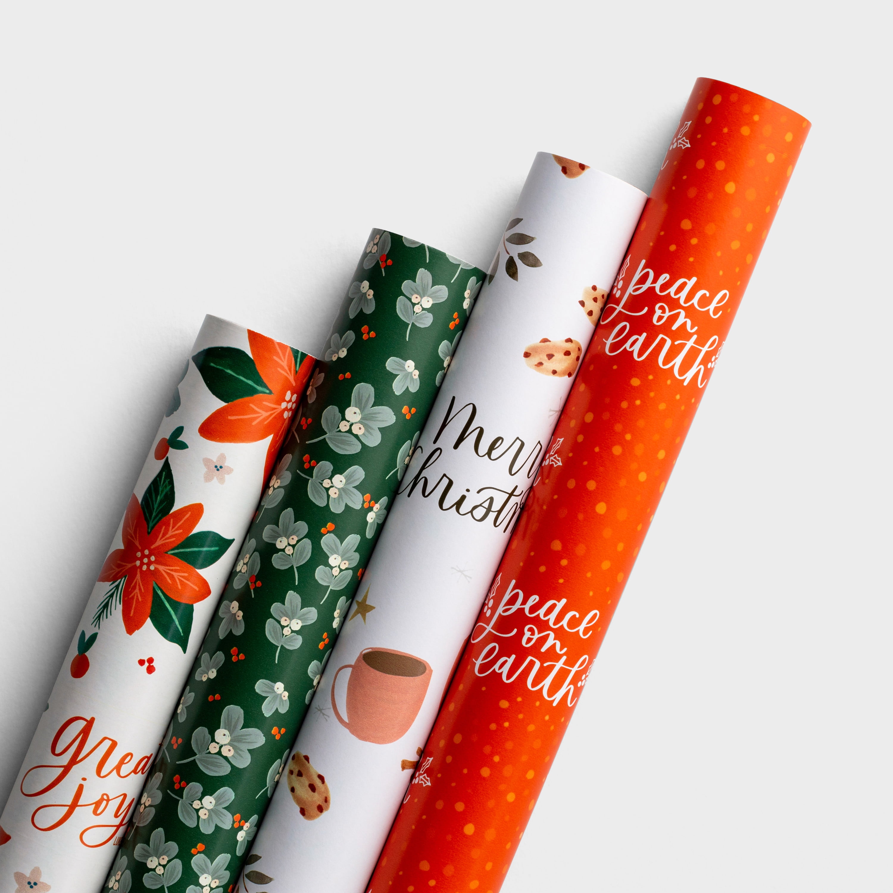 Christmas Wrapping Paper Rolls