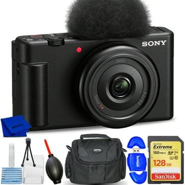 Sony ZV-1F Vlogging Camera (White) - Walmart.com