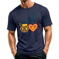 Bavarian Oktoberfest Men's Beer Festival Print Casual T-Shirt ...