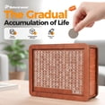 Cash Vault Wooden Savings Box, 2026 New Wooden Cash Saver Money ...