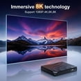 V6 Max TV Box, Android 14, 4GB RAM 64GB Storage, Wi-Fi 6, Backlit ...