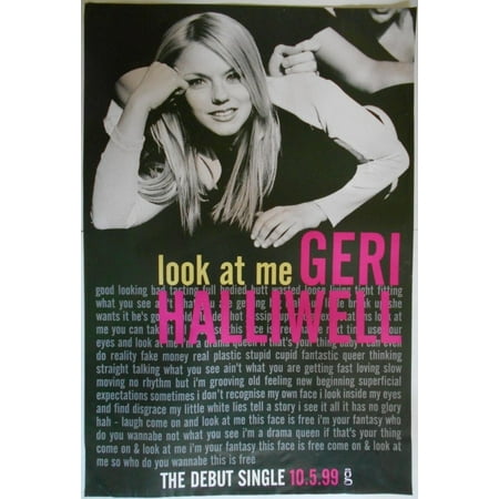 Geri Halliwell Look at Me Poster | Walmart Canada