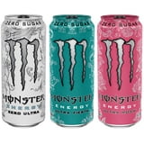 Monster Energy Ultra Variety Pack, Zero Ultra, Fiesta and Rosa, 16 fl ...