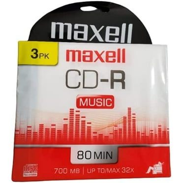 Maxell 25-Pack Rewritable Recordable Disc - Walmart.com