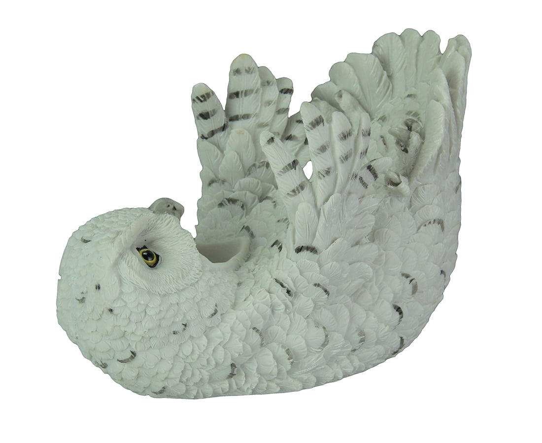 White Snowy Owl Wine Bottle Holder - Walmart.com