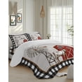 4 Piece Duvet Cover Set Twin, Farmhouse Windmill Wood Barn Soft ...