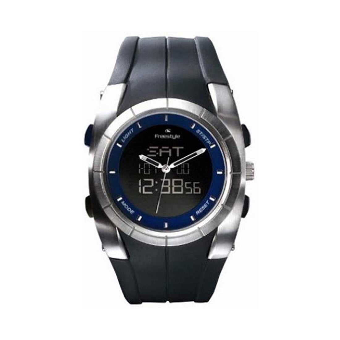 Freestyle Men's Cortez Water Proof Watch - Black, Silver and Blue ...