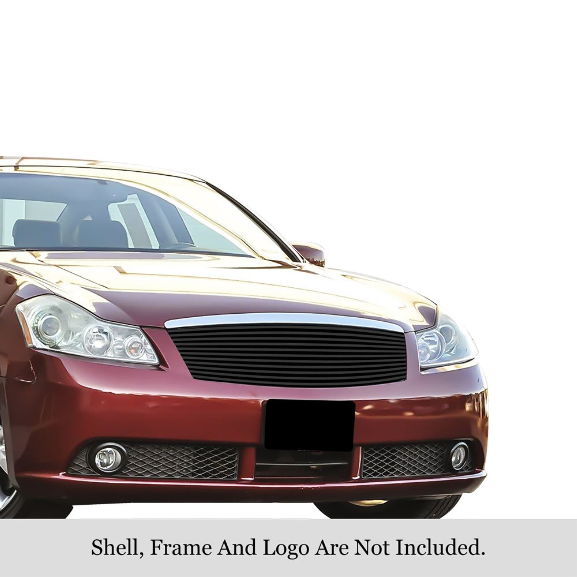 2005-2007 Infiniti M35 Sedan Stainless Steel Black Powder Coated Finish ...