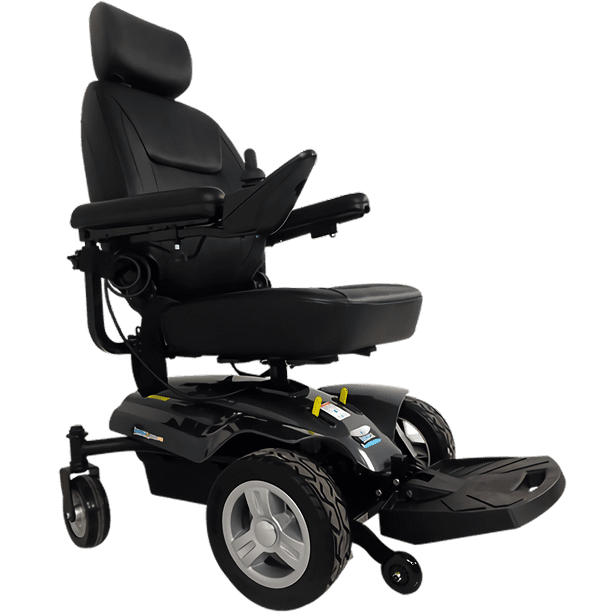 Silla de Ruedas Eléctrica Power ReActiv Mediana 20 pulgadas Tracción ...