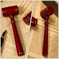 wooden small gavel 4Pcs Decorative Wooden Auction Hammer Creative Judge ...