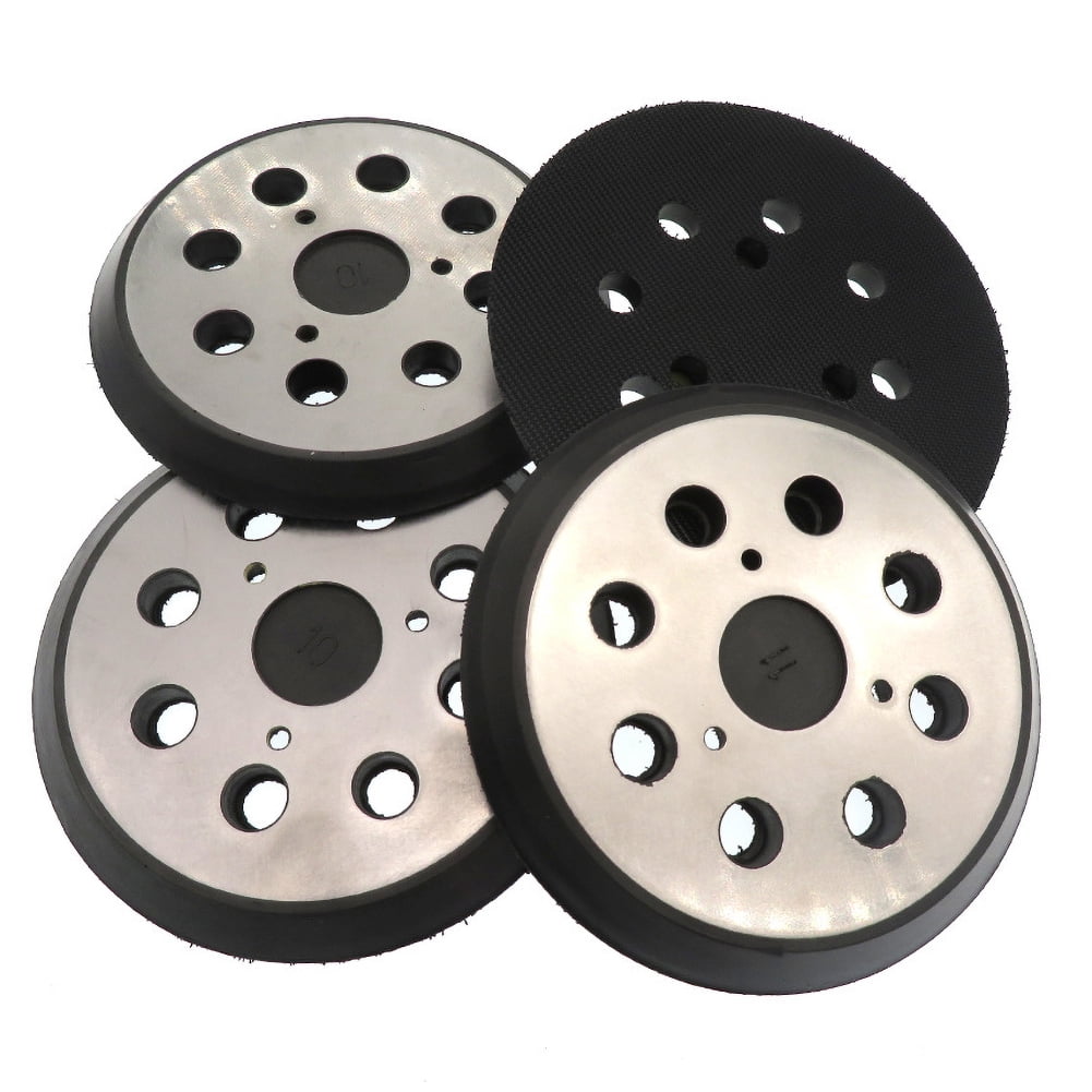 5 inch 8 Hole Replacement Sander Pads 5 Hook and Loop Sanding Backing ...