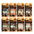 Samciyu Halloween Extra Long Press On Nails Coffin Glossy Ballerina