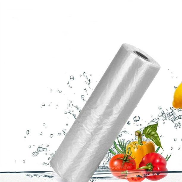 FungLam Plastic Produce Bags, Clear Bag Roll, BPA Free, 12" x 20" (1 ...