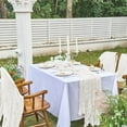 10 Pcs Cheesecloth Table Runner - 10ft Ivory White Boho Gauze Cheese ...
