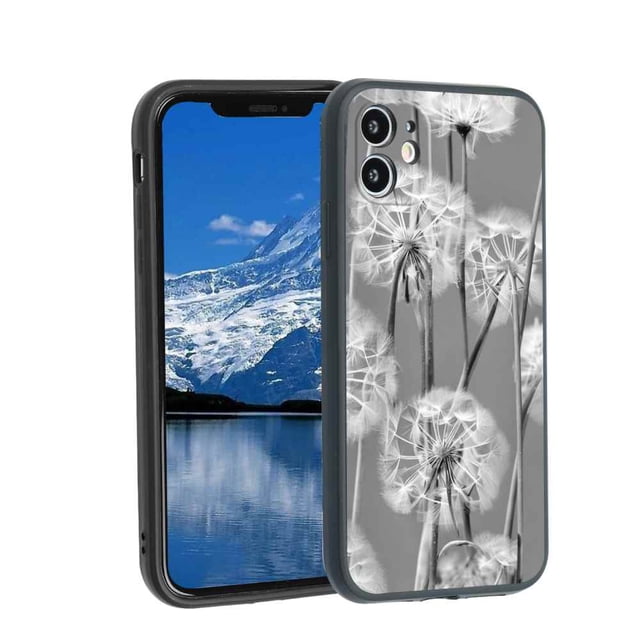 Compatible with iPhone 12 Phone Case, Dandelions-200 Case Silicone ...