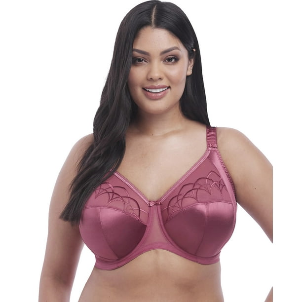 Elomi Elomi Womens Cate Underwire Full Cup Banded Bra 34jj Mulberry