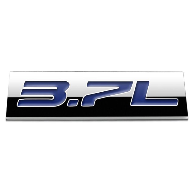 DNA Motoring EM-AS-37L-BL METAL EMBLEM CAR BUMPER TRUNK FENDER DECAL ...