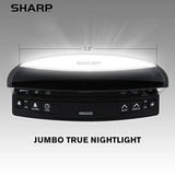 Sharp Digital LED Alarm Clock - Easy Operation, Large Numbers, Built-in ...
