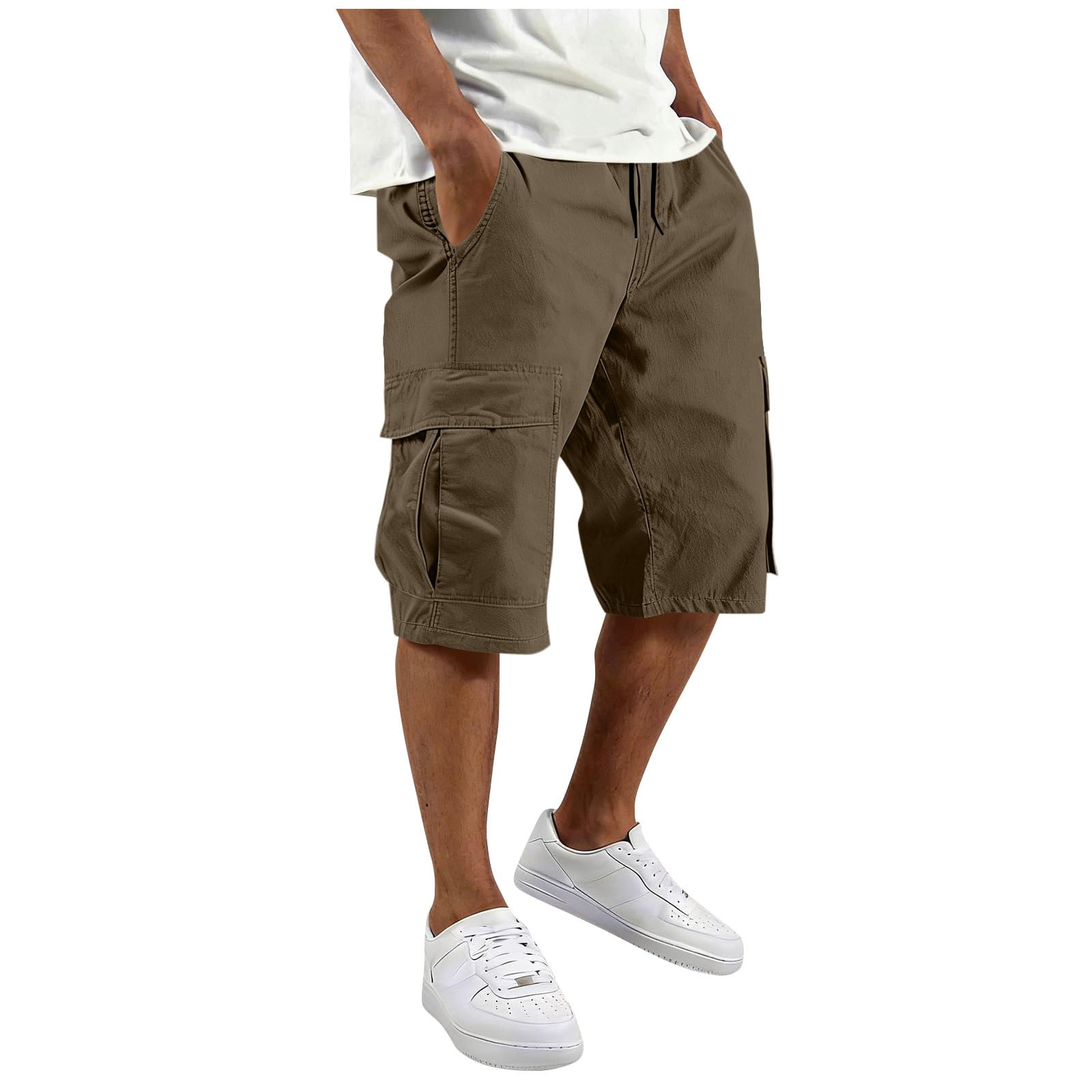 Click here for Viluyesy Men Cargo Shorts elastic Waist Multiple P... prices