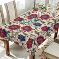 54x72in Square Printed Tablecloth Easy-Care Decorative Table Cloth for ...
