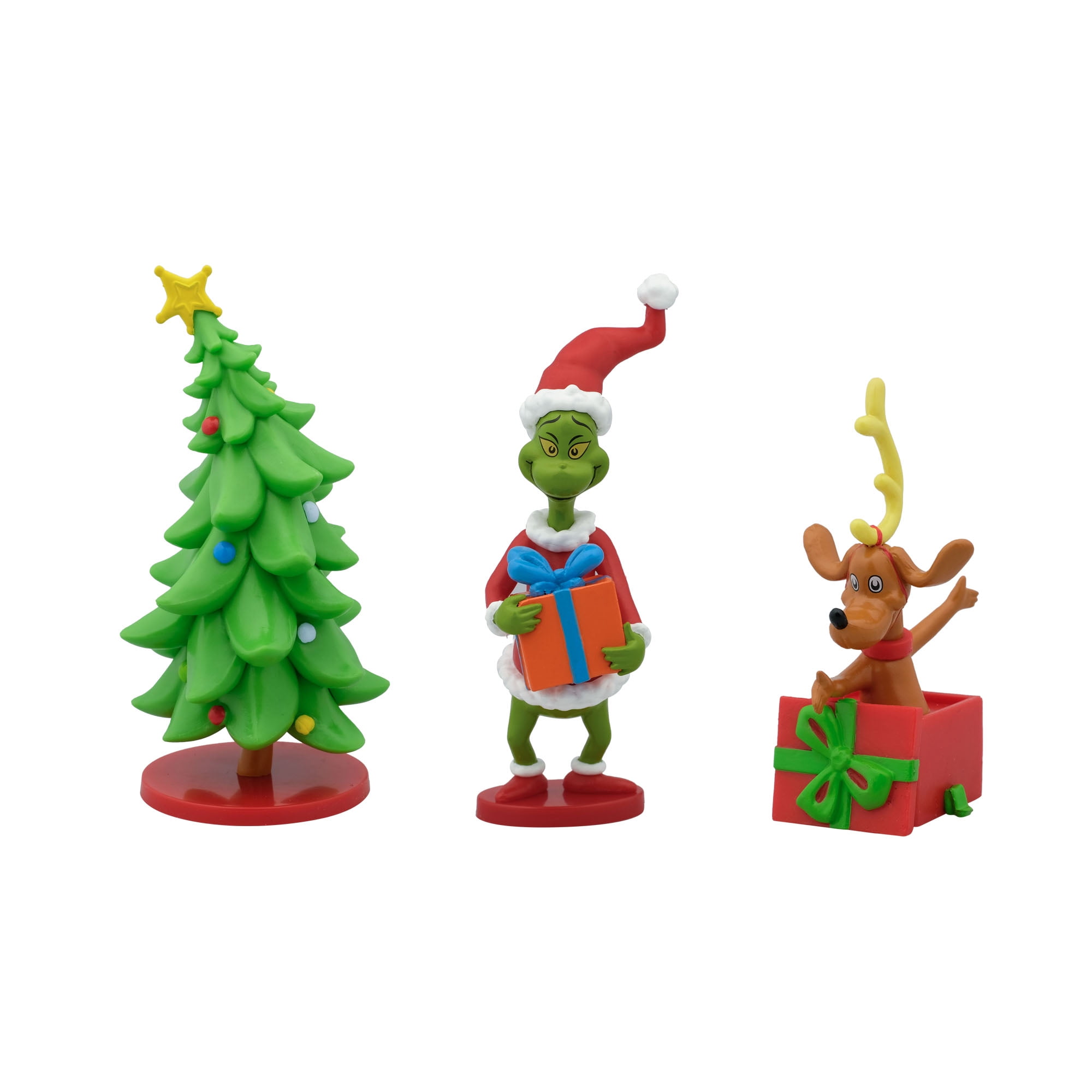 Buy Dr Seuss' The Grinch Who Stole Christmas, 6 Piece Boxed Figurine ...