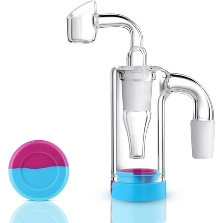 Handmade Glass Collector and Silicone Container 45-Degree Angle ...