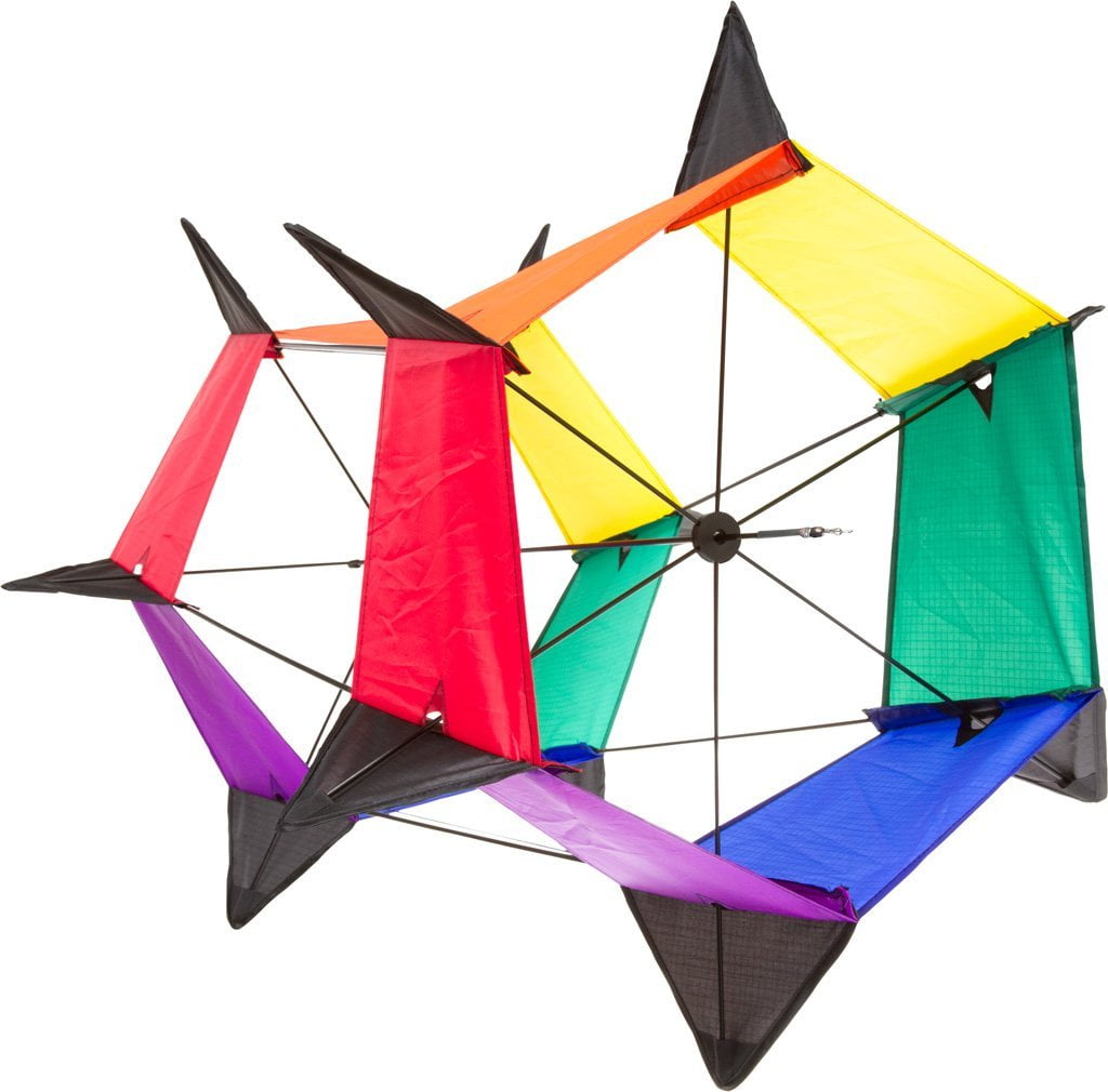 HQ Kites Roto Spinning Box Kite - Walmart.com