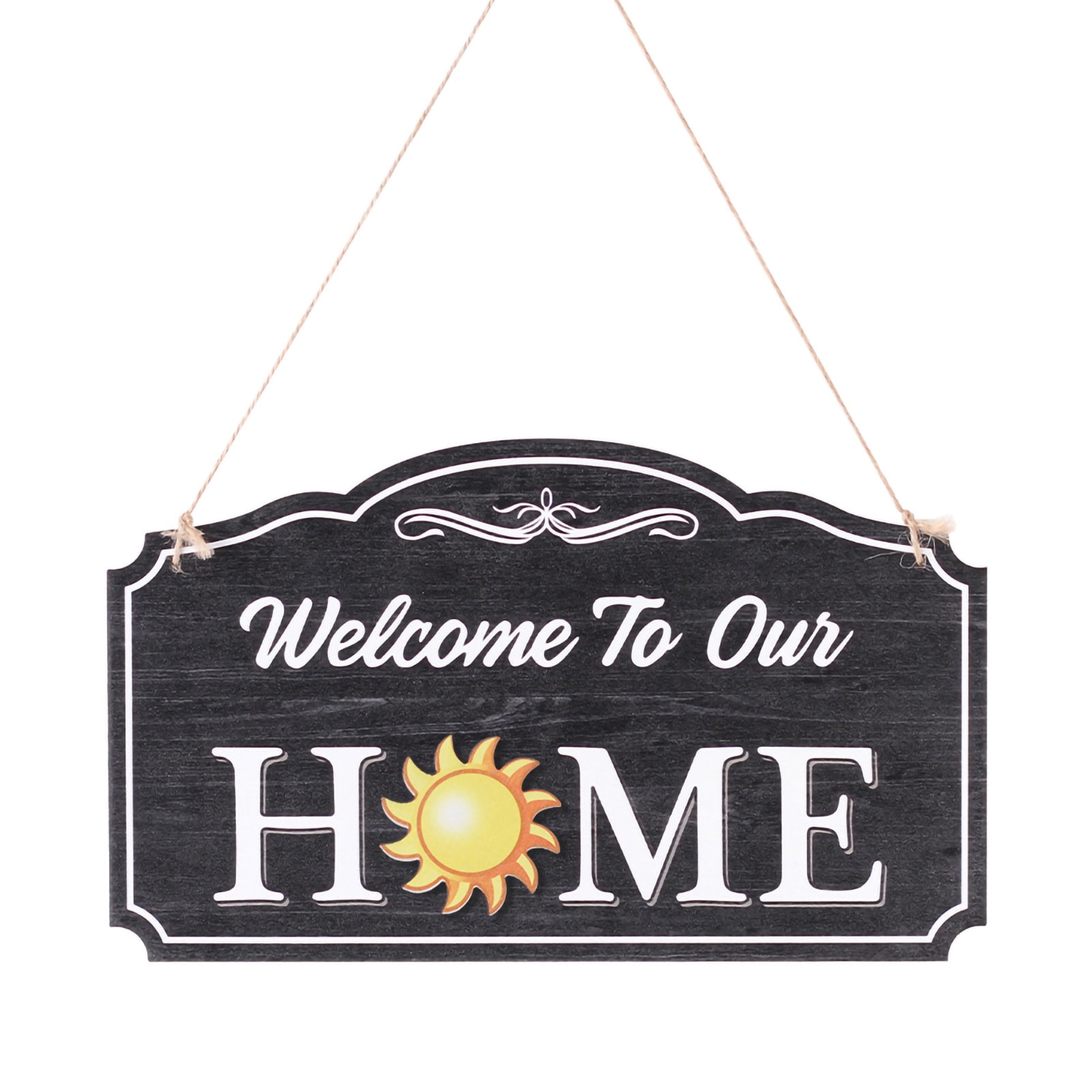 Click here for Zootealy Welcome Sign Welcome Front Door Round Woo... prices