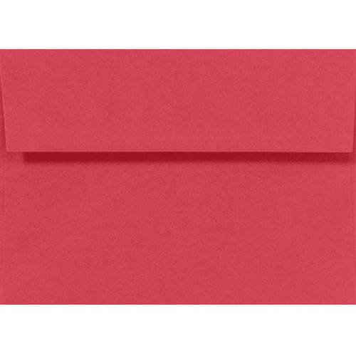 A6 Invitation Envelopes (4 3/4 x 6 1/2) - Holiday Red (250 Qty ...