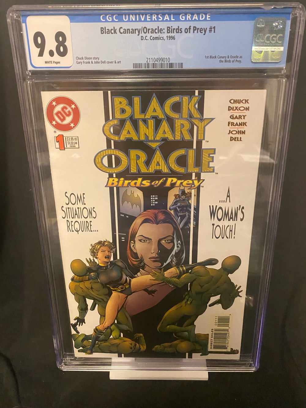 Black Canary/Oracle: Birds of Prey #1 - CGC 9.8 Comic Book - Walmart.com