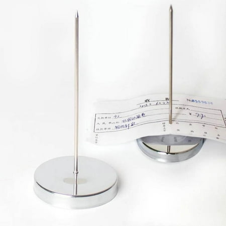Ustyle Menu Paper Straight Rod Mental Receipt Holder Bill Storage Stand ...